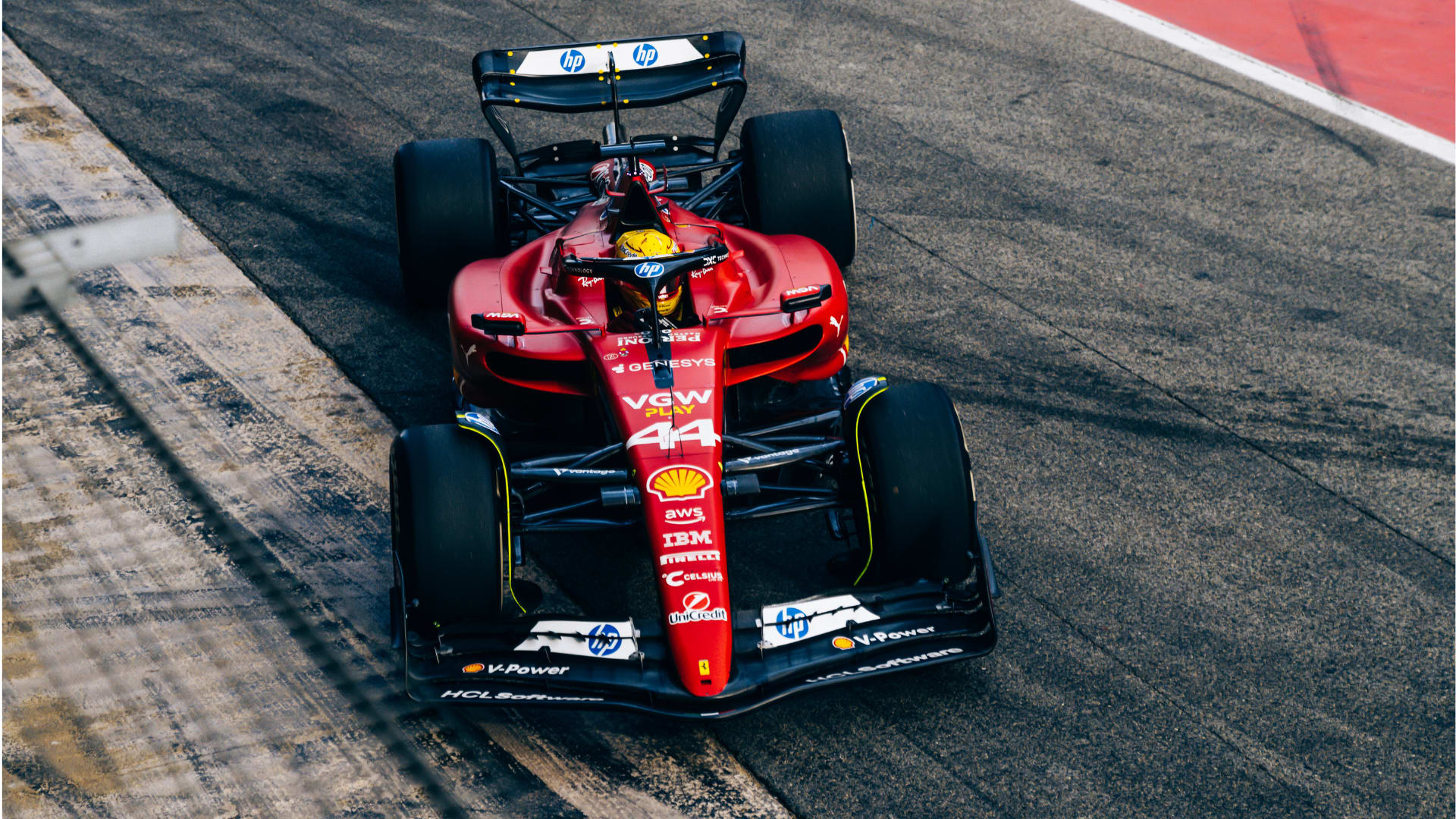 Lewis Hamilton Completes Latest Ferrari Run In Barcelona With More